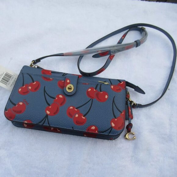 Coach | Bags | Coach Noa Pop Up Messenger Cherry Bag Leather Handbag ...